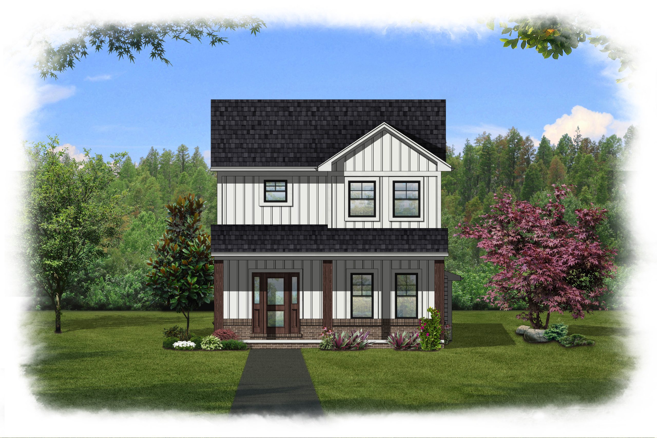 2D Exterior Renderings - 24x7 AEC